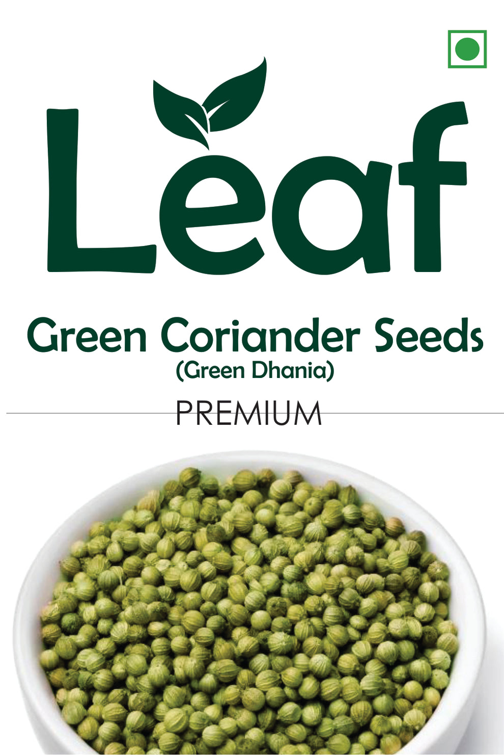 Green Coriander Seeds (Green Dhaniya) – Leaf Foods
